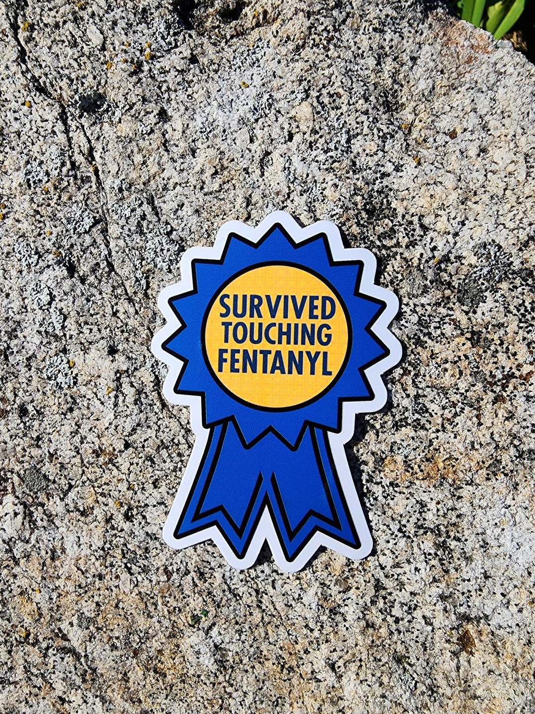 Survived Touching Fentanyl - Myth Bust - False News Award Ribbon - Harm ...
