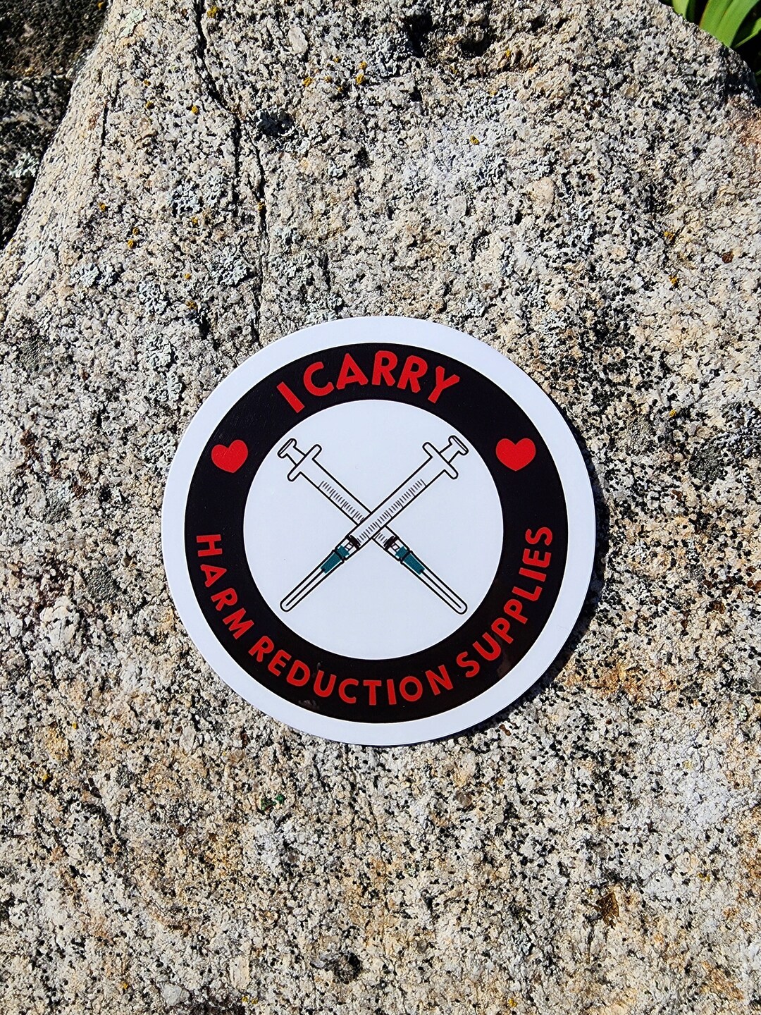 I Carry Harm Reduction Supplies - Syringes- Overdose Prevention ...