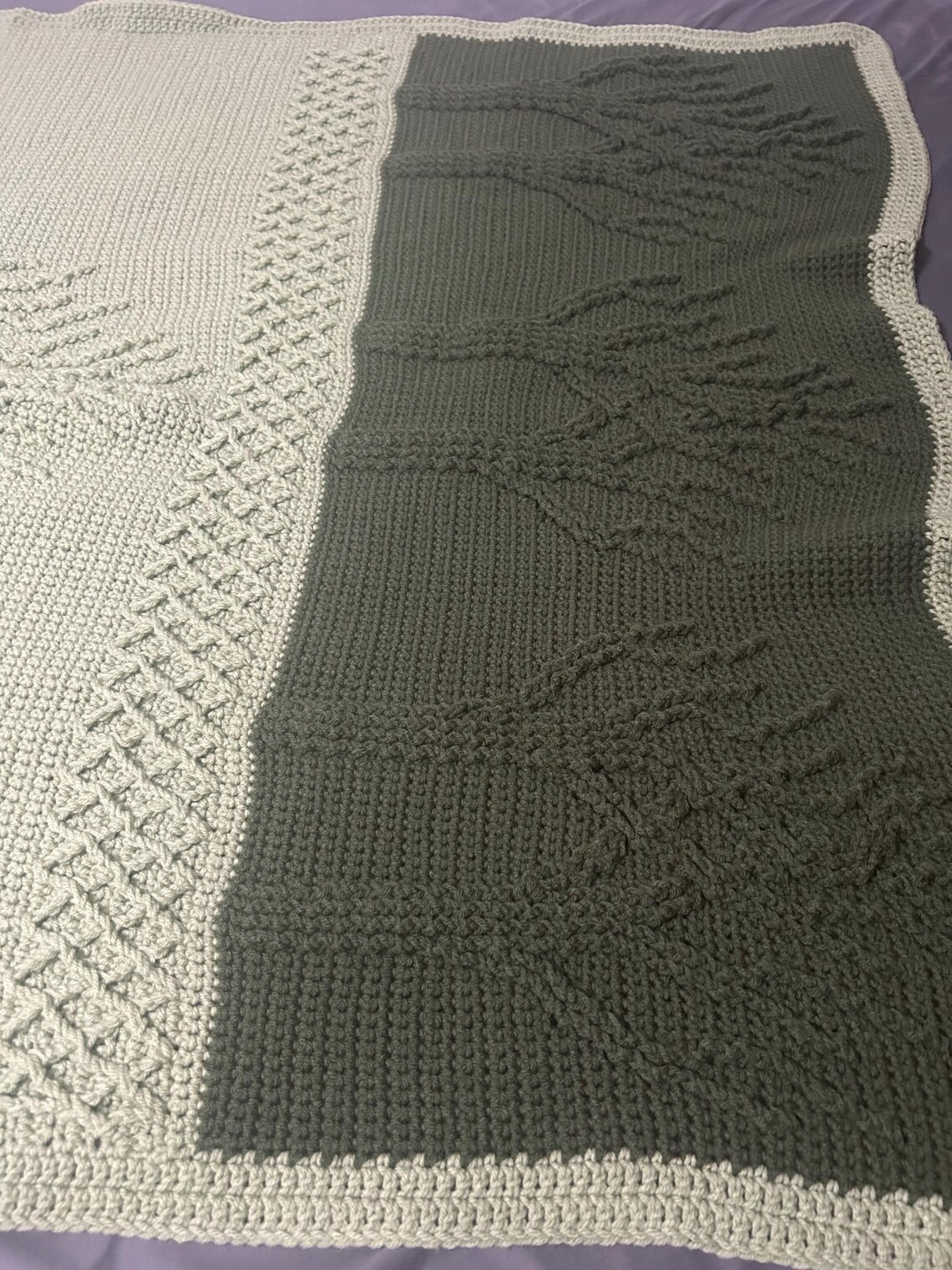 Tree of Life Crochet Blanket - Etsy