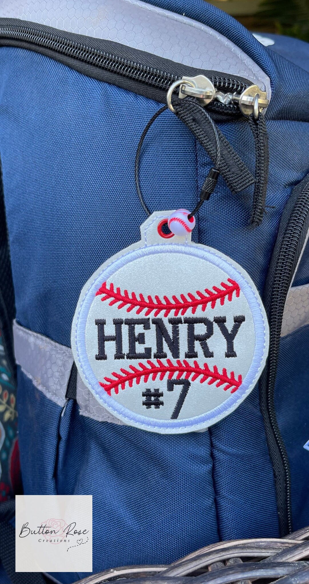 Custom Baseball Bag Tag| Personalized| Gift - Etsy