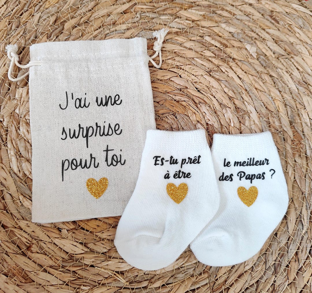 Pregnancy Announcement for Dad - Surprise Bag for Pregnancy ...