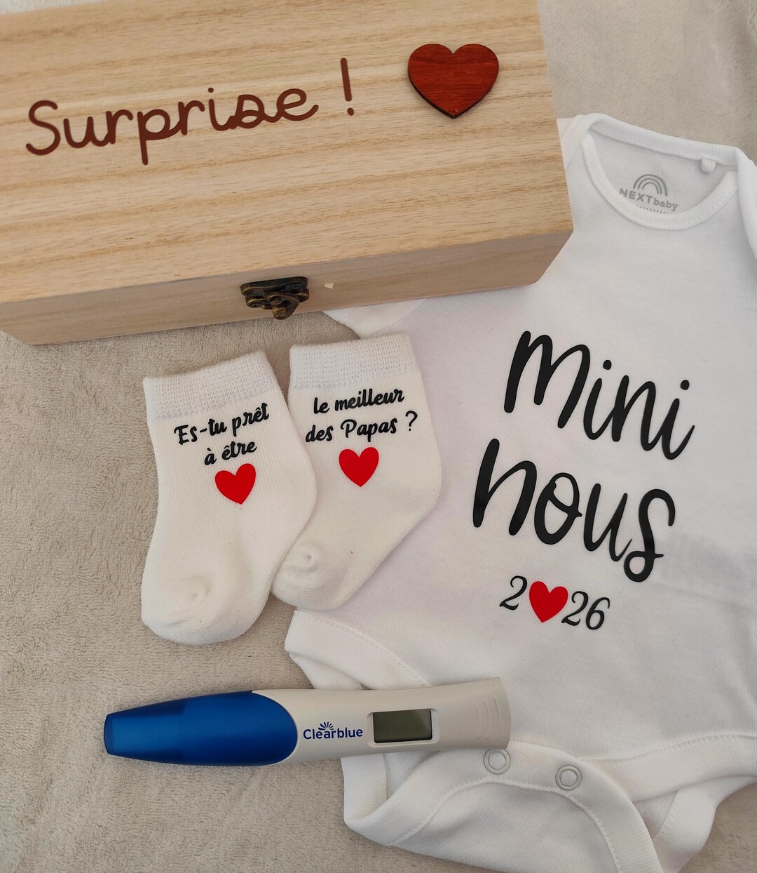Dad Pregnancy Announcement Gift Box - Dad Pregnancy Announcement Gift ...