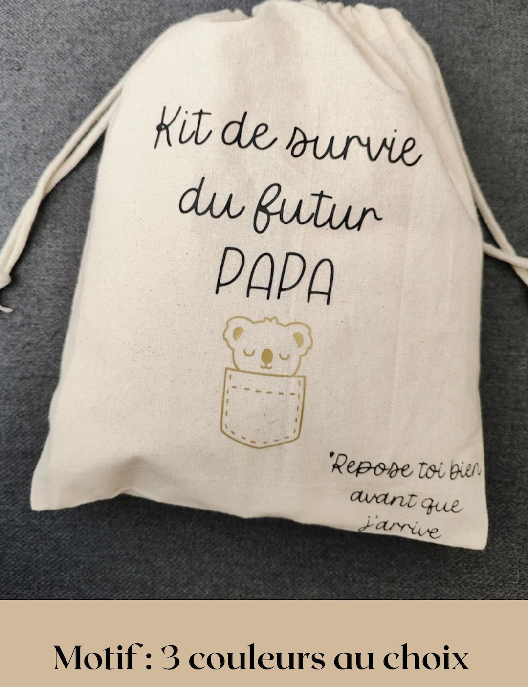 Future Dad Survival Kit Bag - Future Dad Gift - Birth Gift - Dad Gift ...