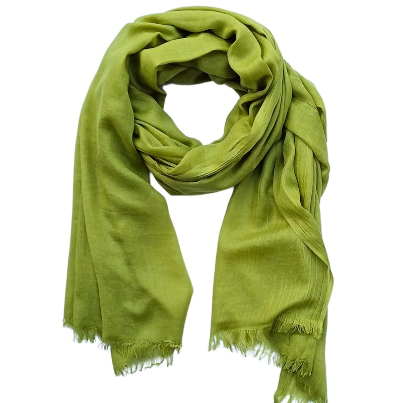 Lime Scarf - Etsy UK