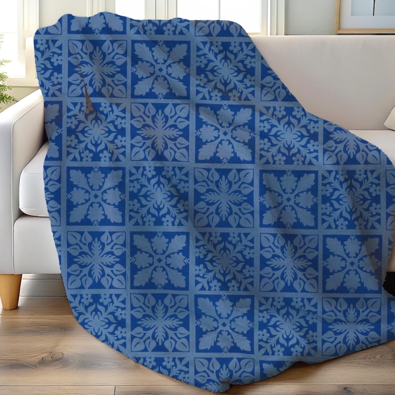 Plush Polynesian Blanket - Etsy UK