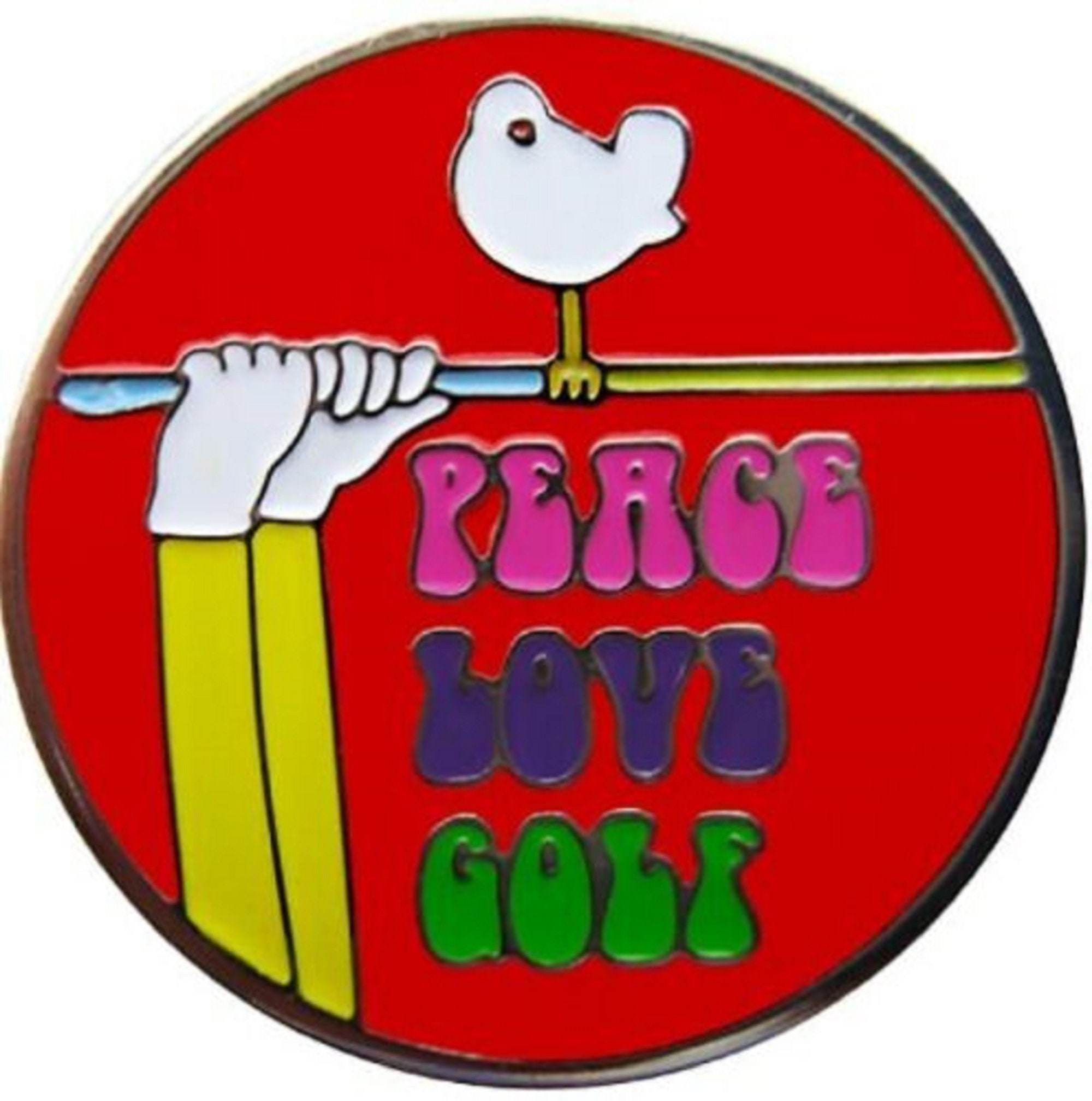 Real Birdie Design Golf Ball Markers & Matching Hat Clip - Etsy