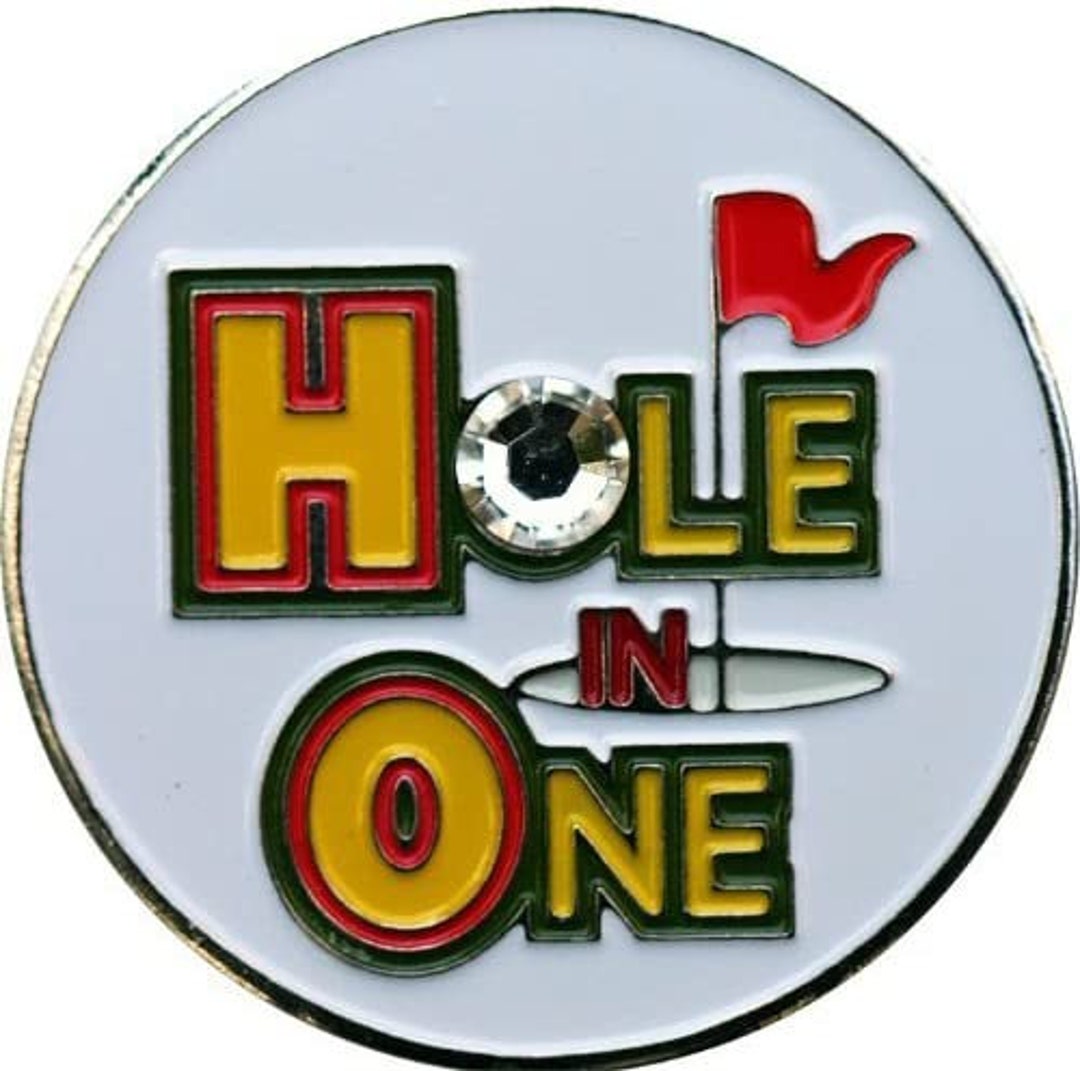 Be the Ball 4U Magnetic Golf Marker Hat Clip - Hole in One Golf Ball ...