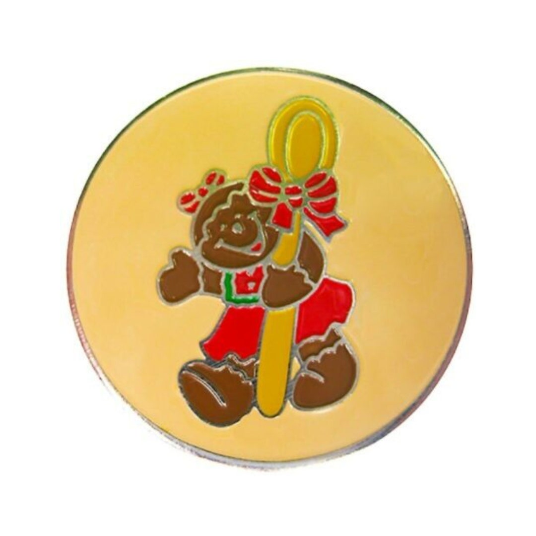 Gingerbread Girl Christmas Golf Ball Marker & Snowflake Hat Clip - Etsy