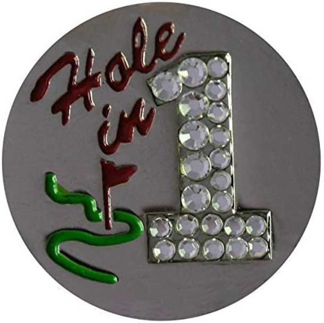 Be the Ball 4U Magnetic Golf Marker Hat Clip Hole in One Golf Ball ...