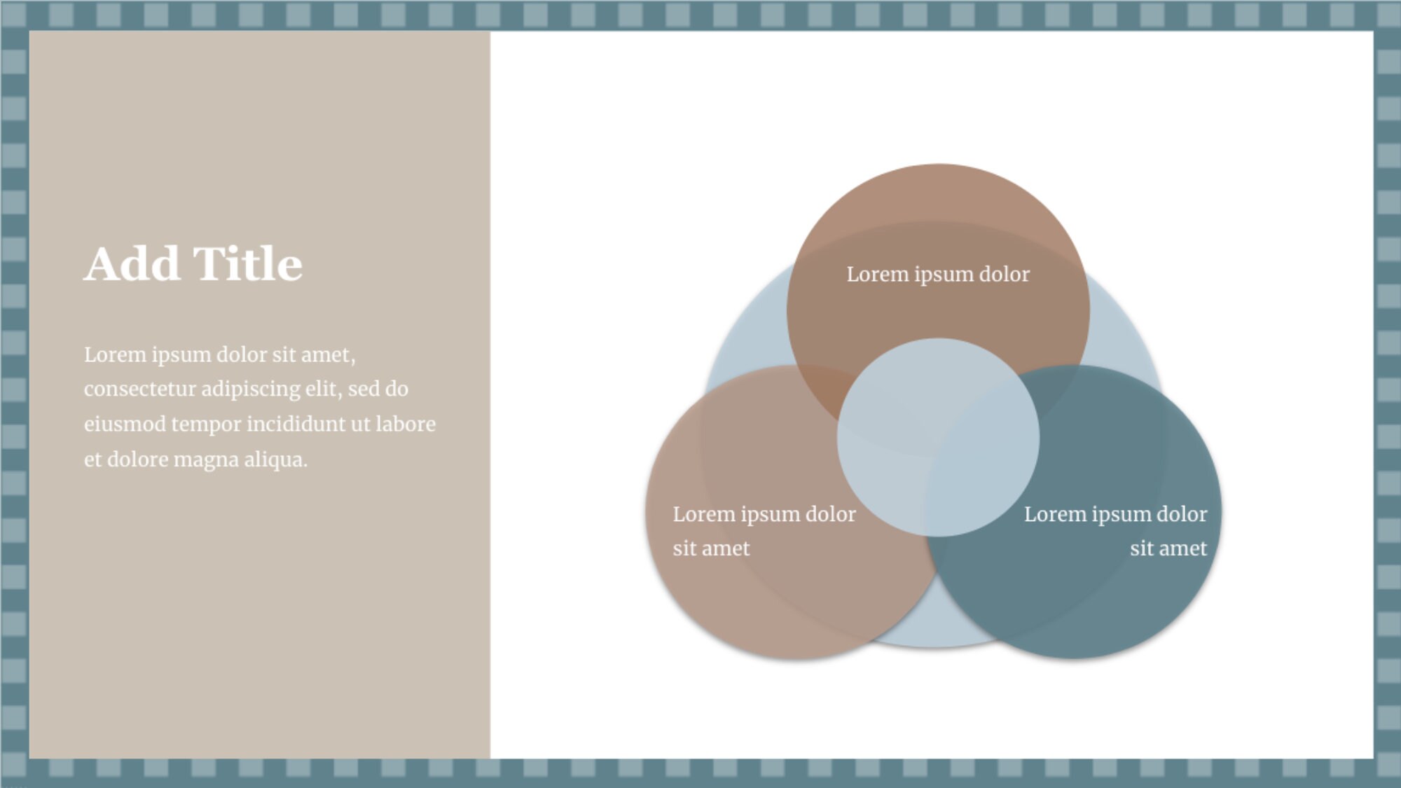 Modern Blue Business Presentation Template - Etsy