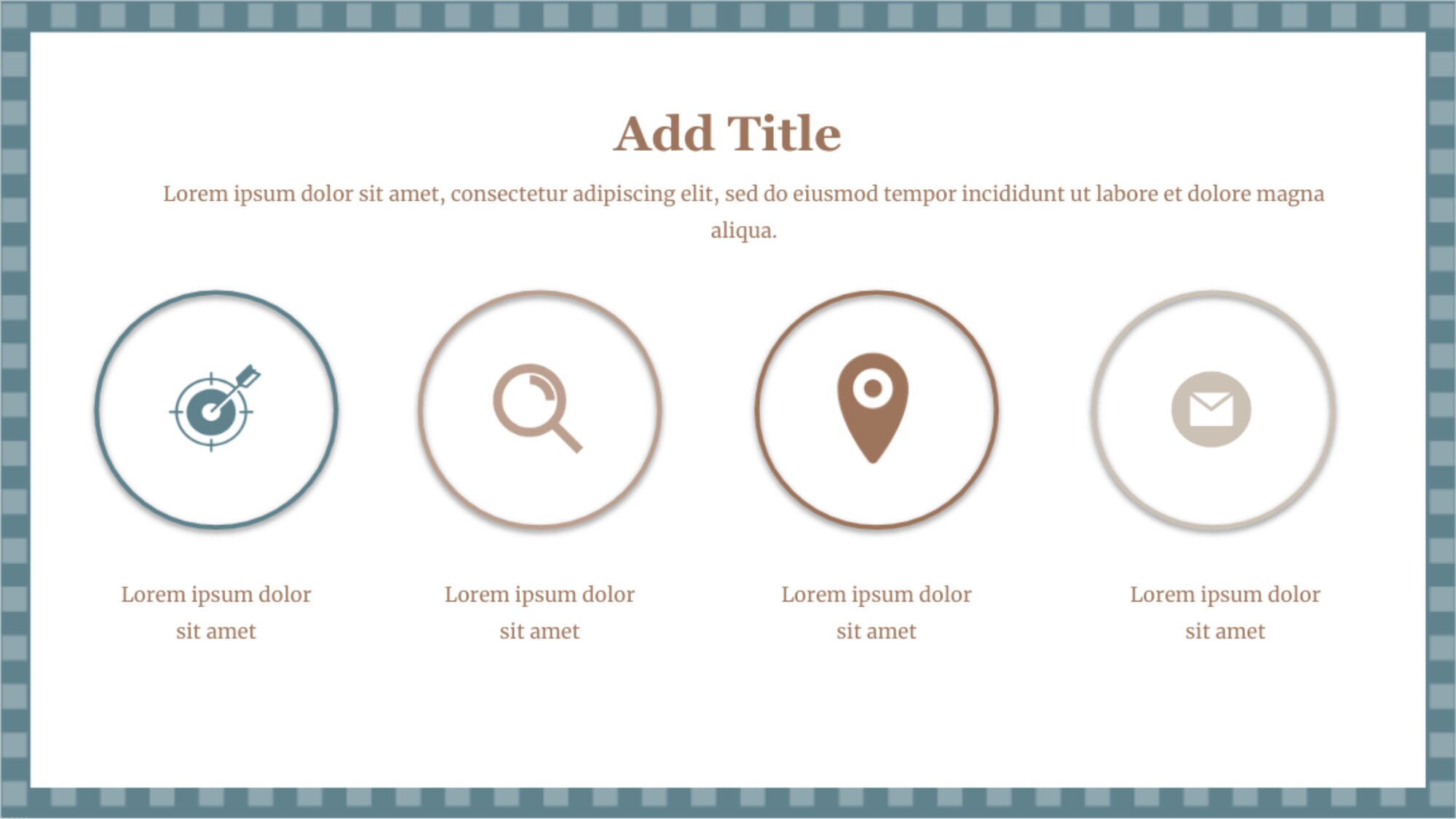 Modern Blue Business Presentation Template - Etsy