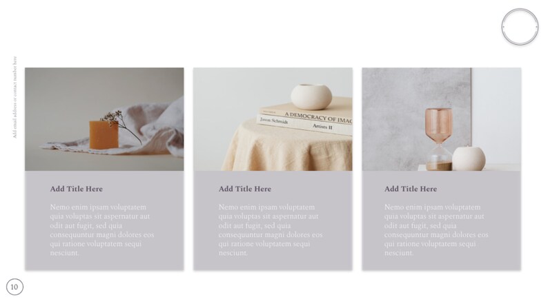 Modern, Minimalist, Grey Presentation Template - Etsy