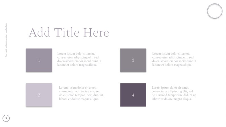 Modern, Minimalist, Grey Presentation Template - Etsy