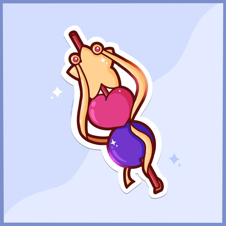Sailor Senshi Sticker Set | Mini Sticker Pack, Magical Girl Stickers ...