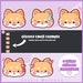 Shiba Inu Emotes | Instant Digital Download for Twitch, Discord and ...