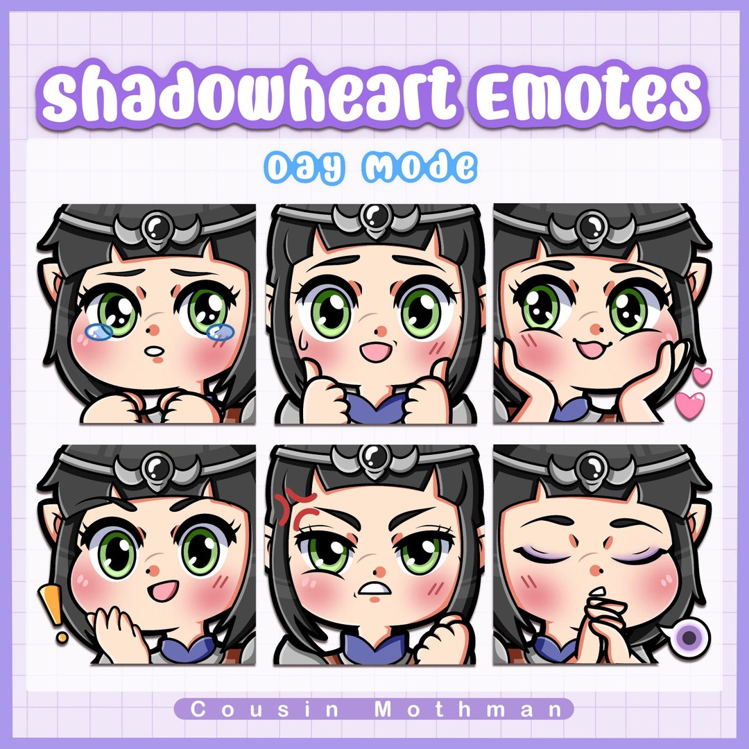 Shadowheart Emotes | Chibi, Baldur's Gate 3 Inspired Emote, BG3 ...