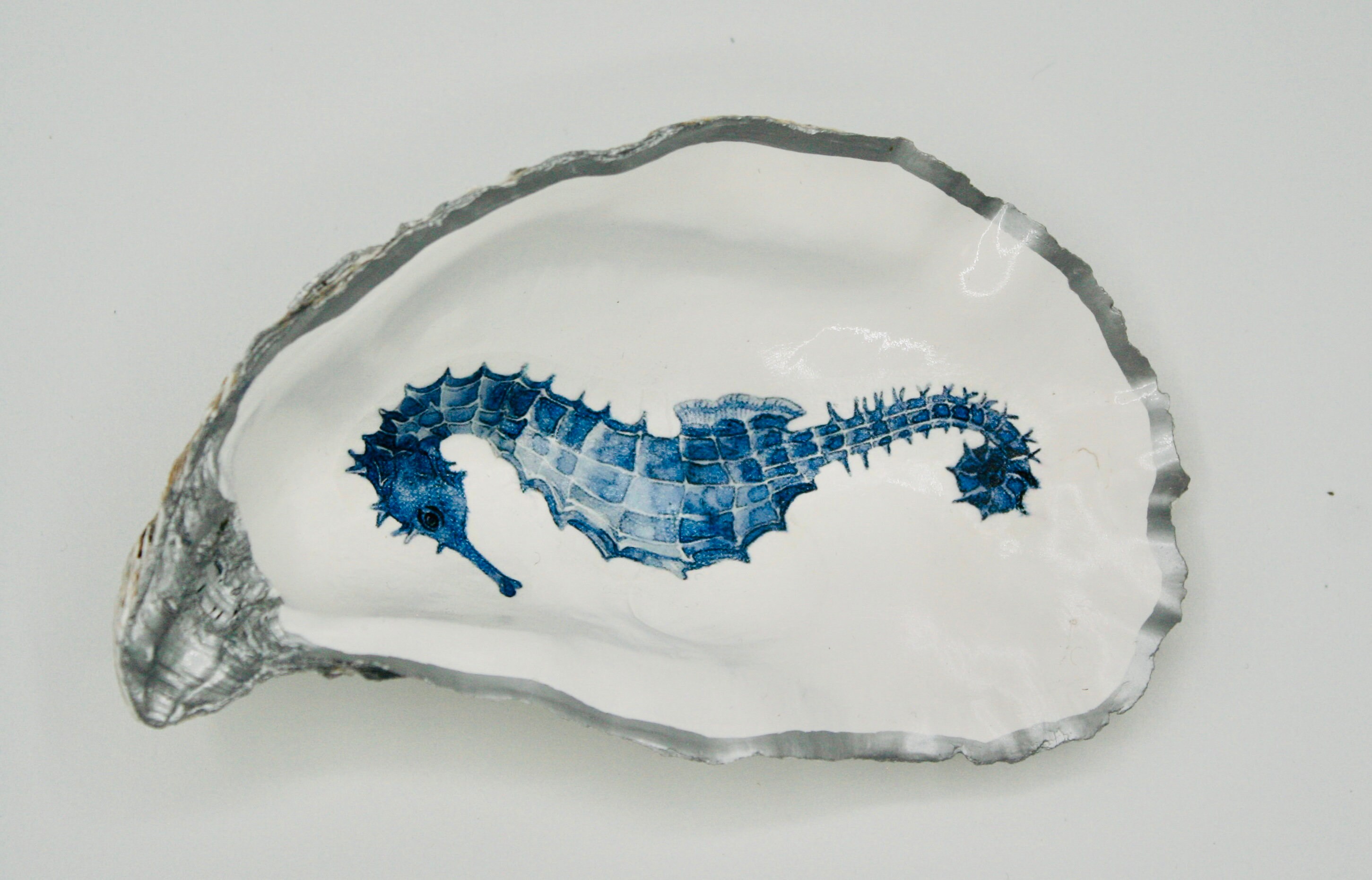 Decorated Oyster Shells - Etsy