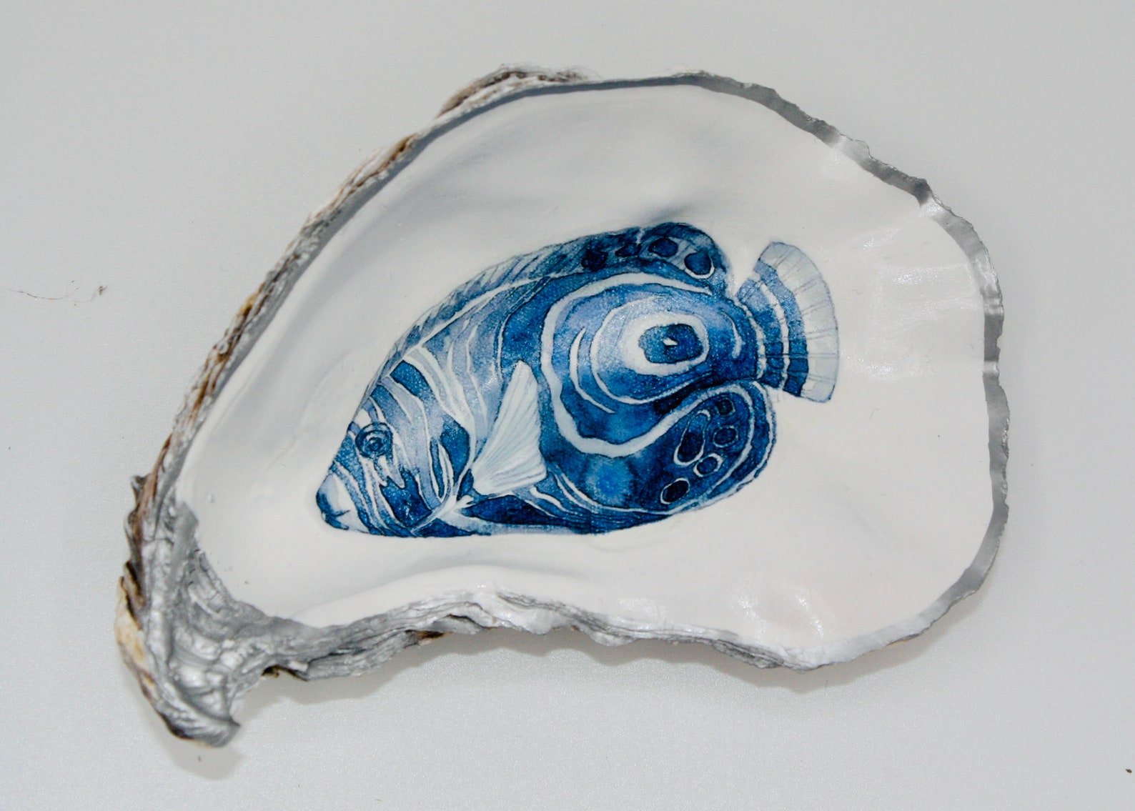 Decorated Oyster Shells - Etsy