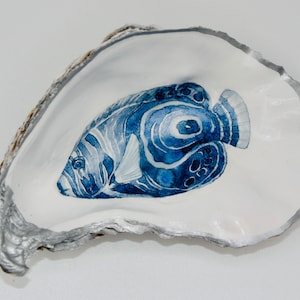 Decorated Oyster Shells - Etsy