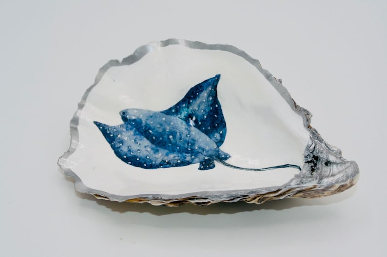 Decorated Oyster Shells - Etsy