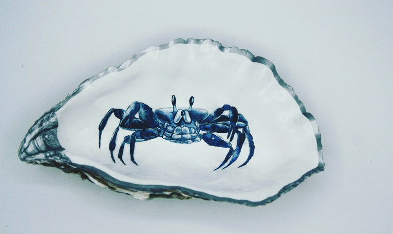 Decorated Oyster Shells - Etsy