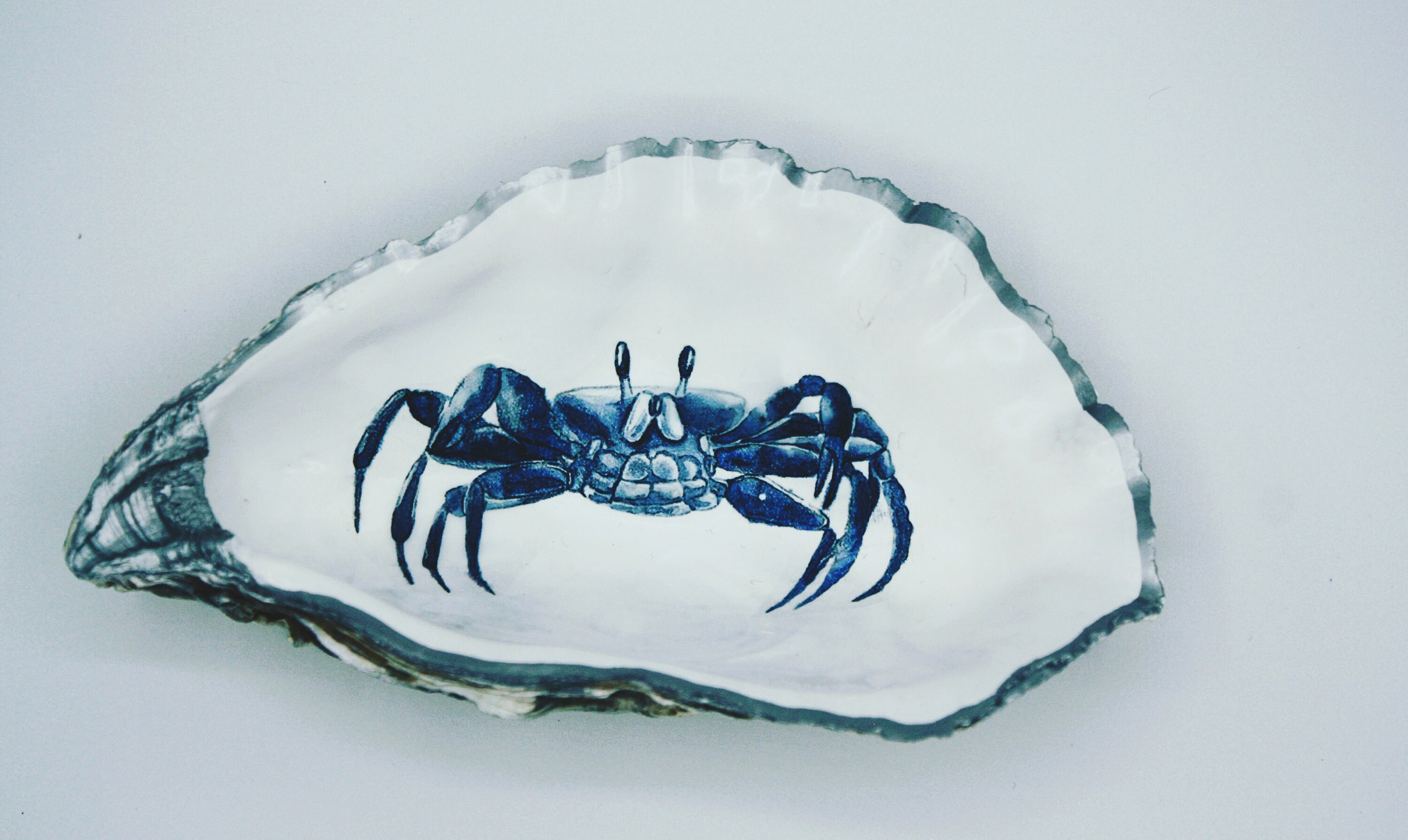 Decorated Oyster Shells - Etsy
