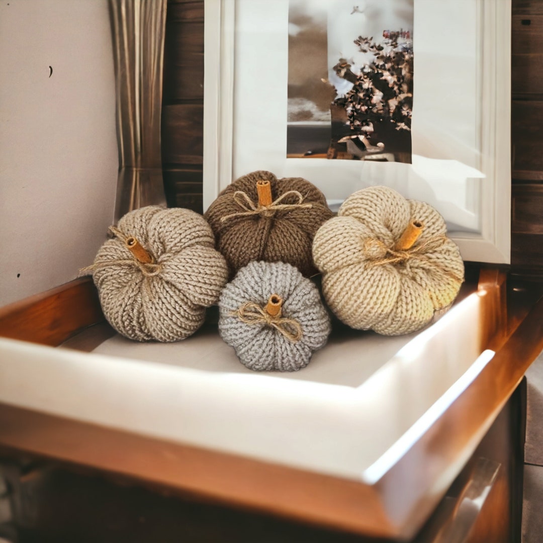 Autumn Pumpkins SET 2 Home Decor Pumpkin Decoration Autumn Decor Autumn ...