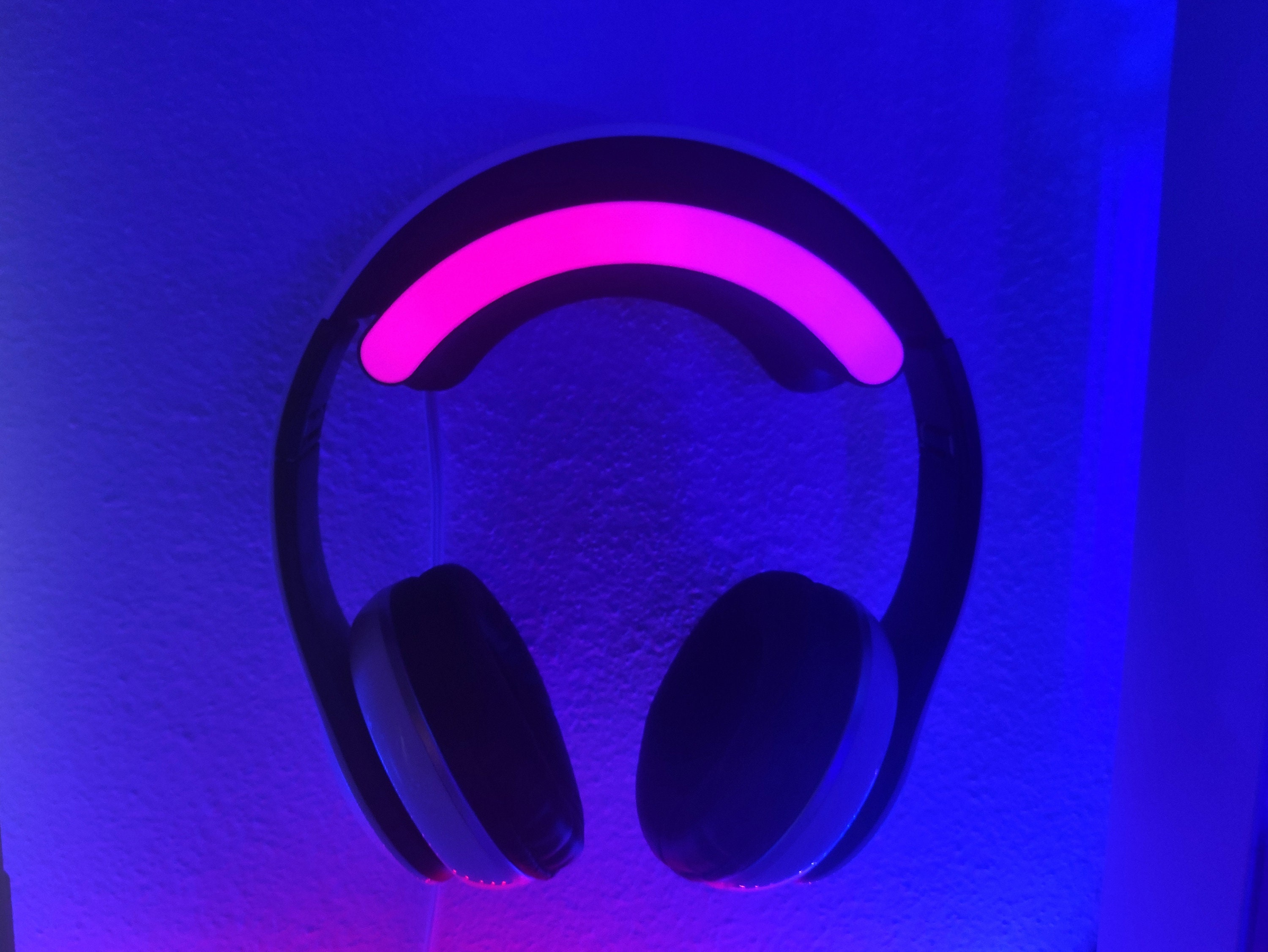 Headphone Stand, Gaming Headphones Stand, Headphone Stand LED RGB, 3D ...