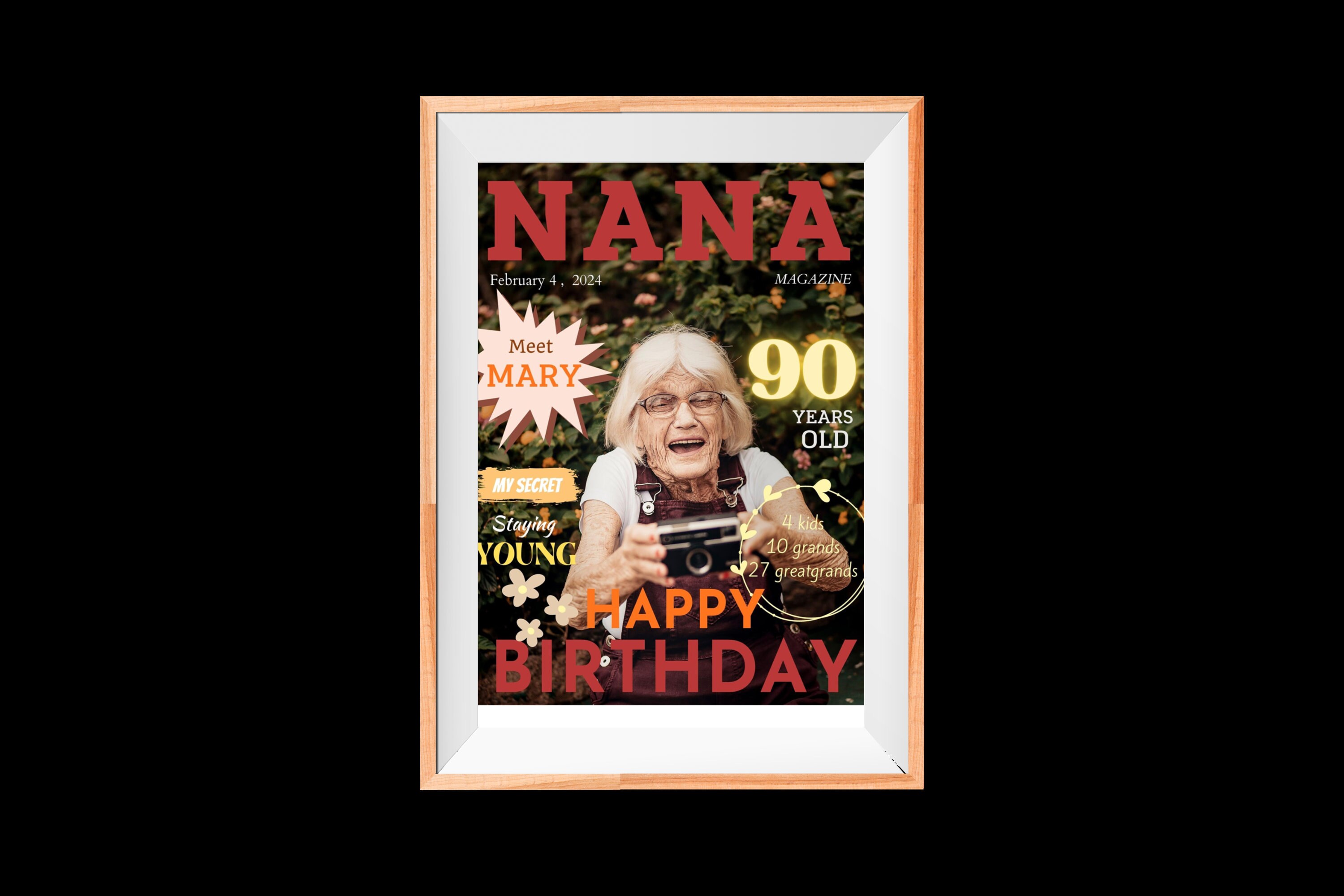 Personalized Birthday Magazine Covers & Signs/posters - Etsy