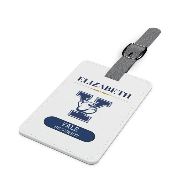College Logo Luggage Tag - Etsy