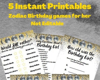 Guess the Birthday Age - Etsy