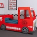 Fire Engine Bed PLANS (plans Only), Create a Fireman Themed Bedroom for ...