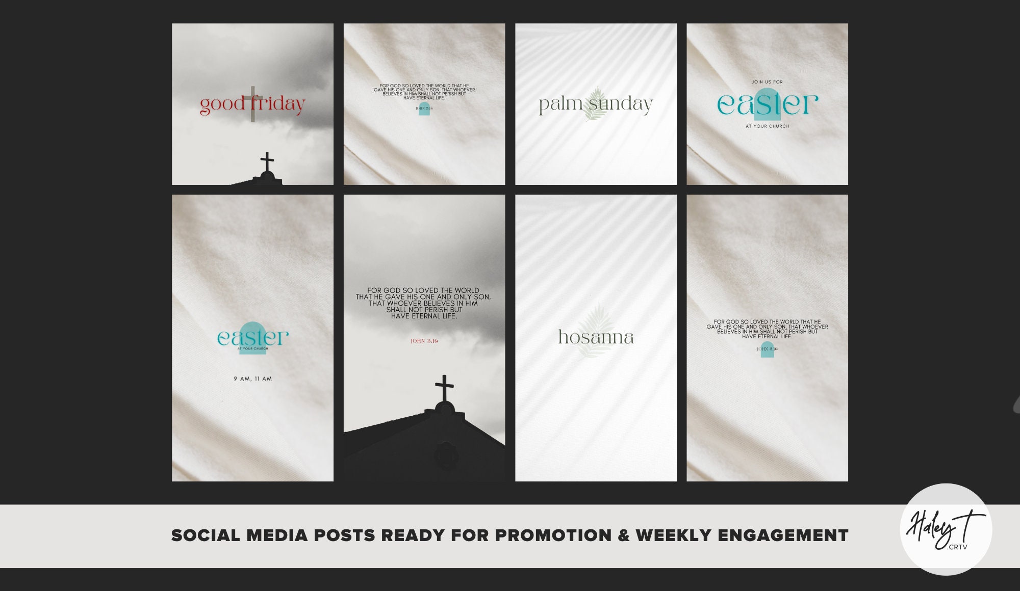 Easter Sermon Graphics, Canva Sermon Graphics, Church Sermon Graphics ...