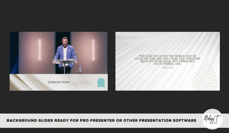 Easter Sermon Graphics Canva Sermon Graphics Church Sermon - Etsy