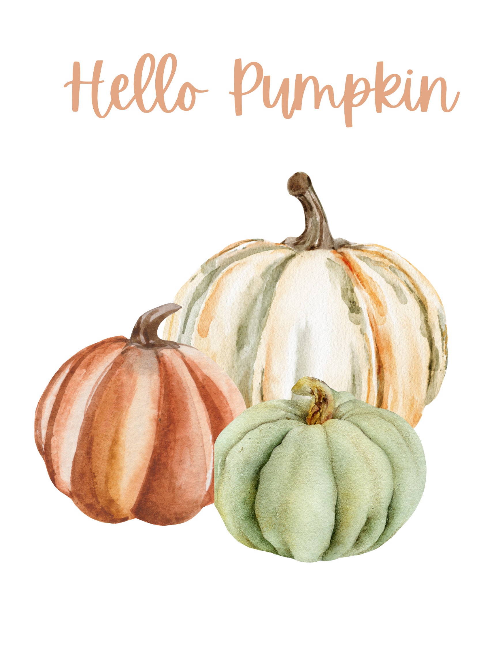 Hello Pumpkin! - Etsy