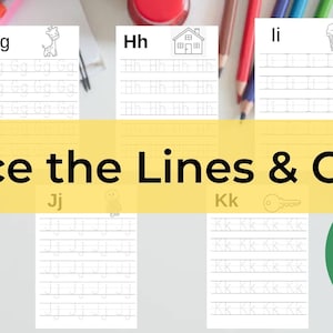 26 Alphabet Worksheets, Upper & Lowercase, Kindergarten, Learning ...