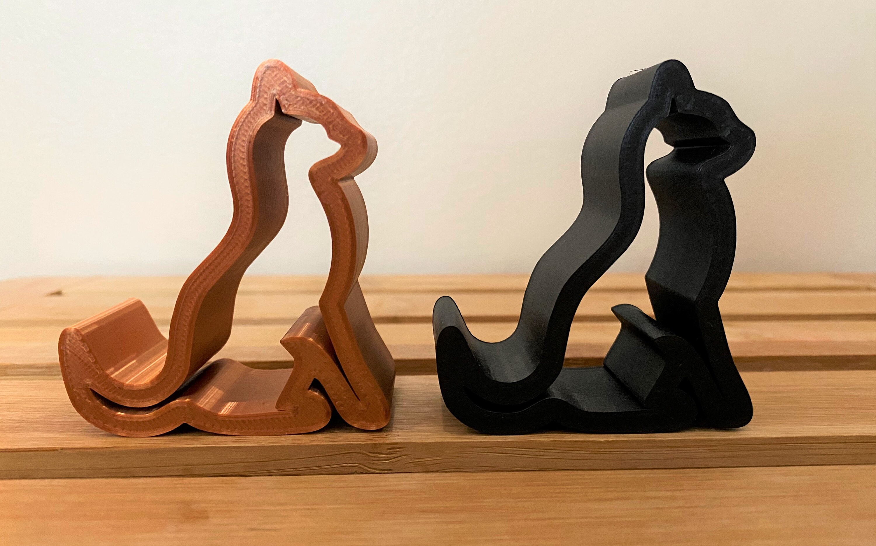 Kitty Cat Phone Holder Cute Cell Phone Holder for Desk Gift for Cat ...