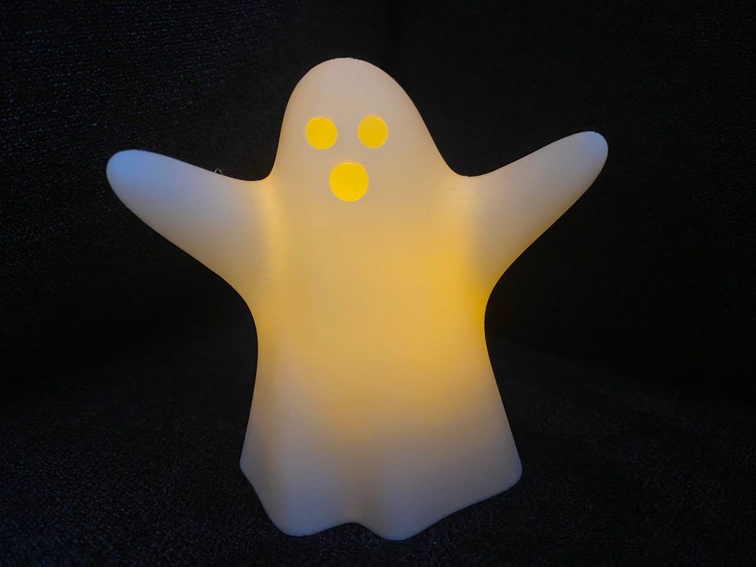 3D Printed Light up Ghost | Halloween Home Decor - Etsy