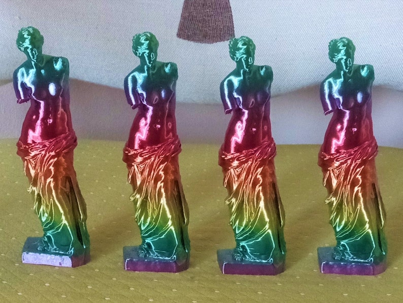 Venus De Milo - 3D Printed Miniature Statue - 3D Printed Replica - Etsy