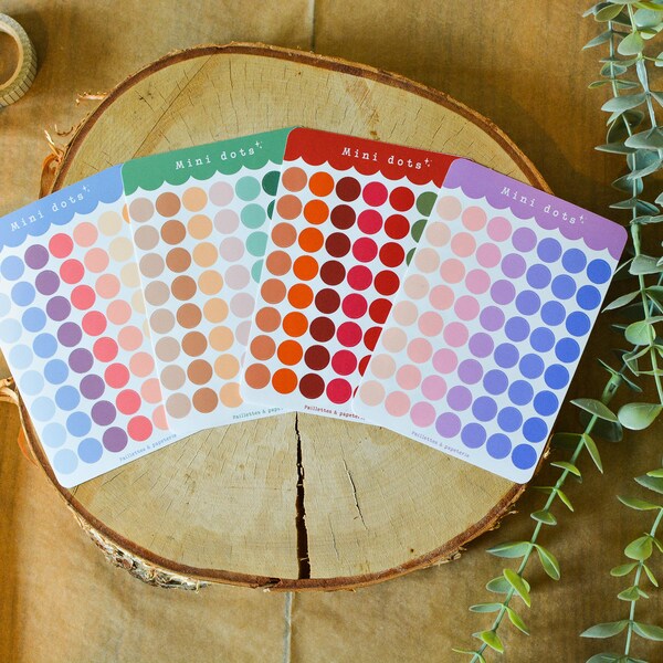 Dots Stickers - Etsy