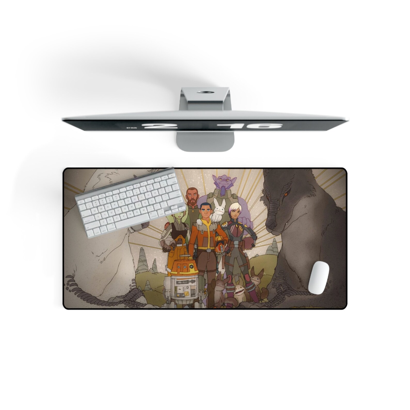 Star Wars Rebels Office Desk Mat Large Gaming Mat Office Decor Gaming ...