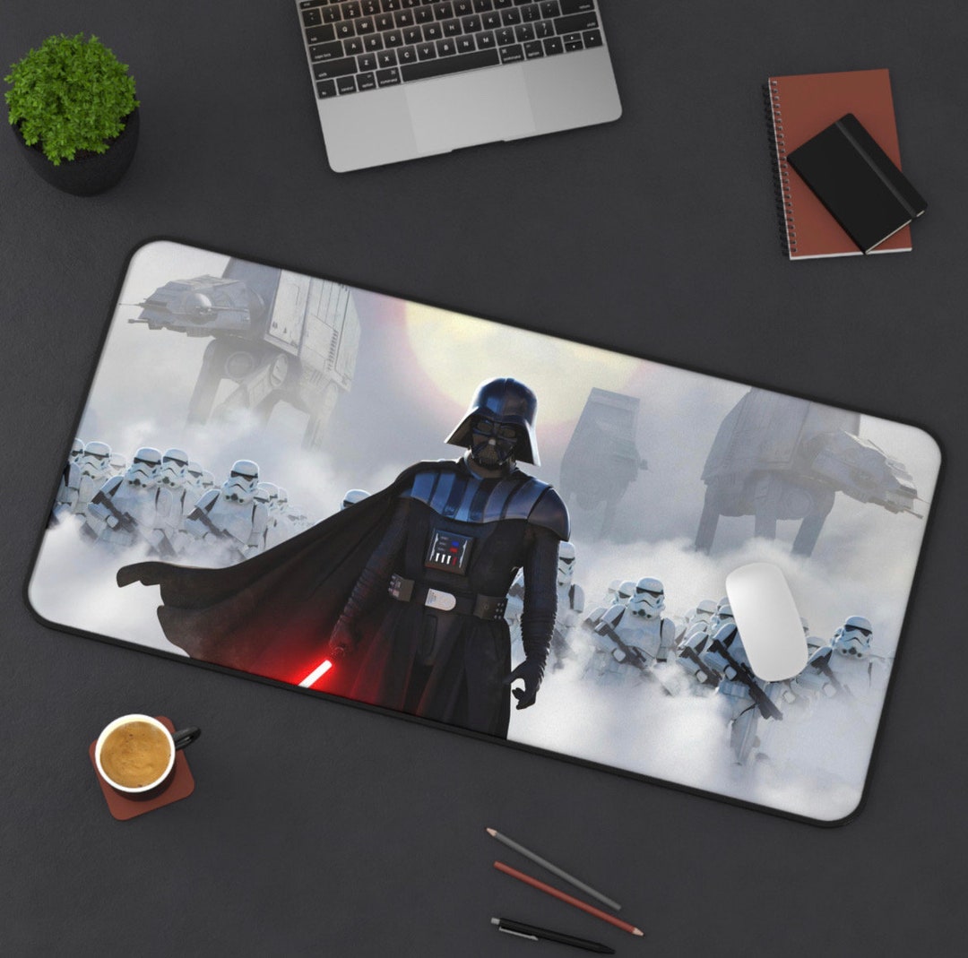 Star Wars Darth Vader Desk Mat Office Decor Mousepad Star Wars ...