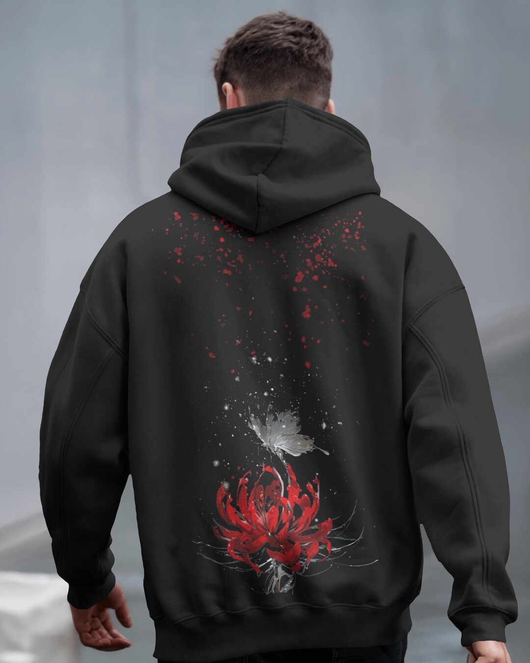 Tokyo Ghoul Ken Kaneki Hoodie: Snow Wash Anime Graphic - Etsy