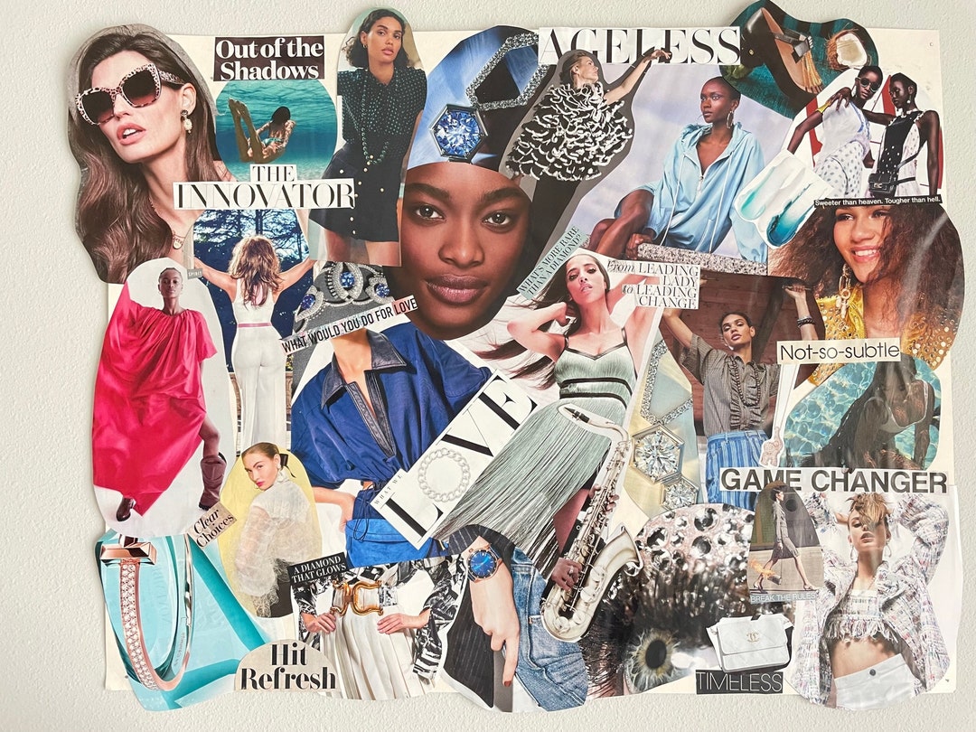 Original Collage Art - Success, Empowerment, Innovation - Etsy