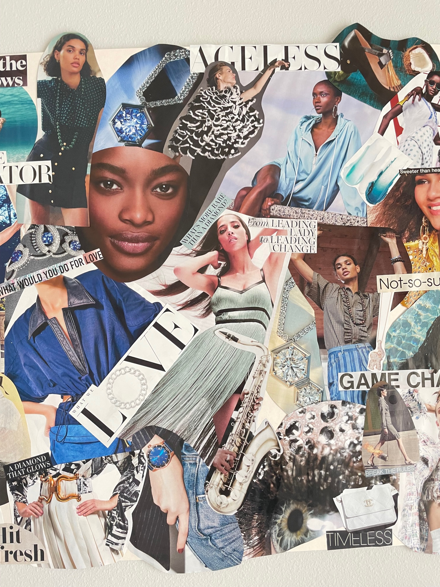 Original Collage Art - Success, Empowerment, Innovation - Etsy