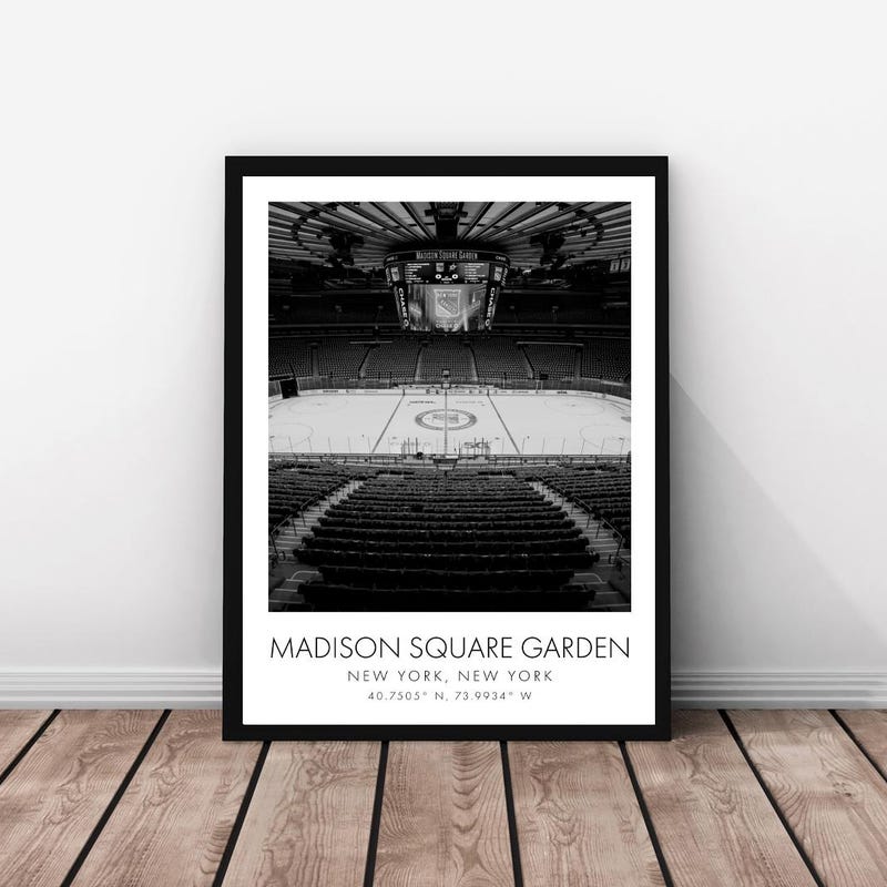 Framed Ny Rangers - Etsy UK
