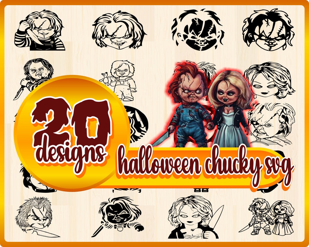 Chucky Svg, Horror Svg, Halloween Svg, Scream Svg, Freddy Krueger Svg, Chucky, Michael Myers Svg ...