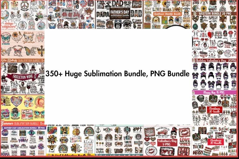 Huge Sublimation Bundle, PNG Bundle Digital Files Only - Etsy
