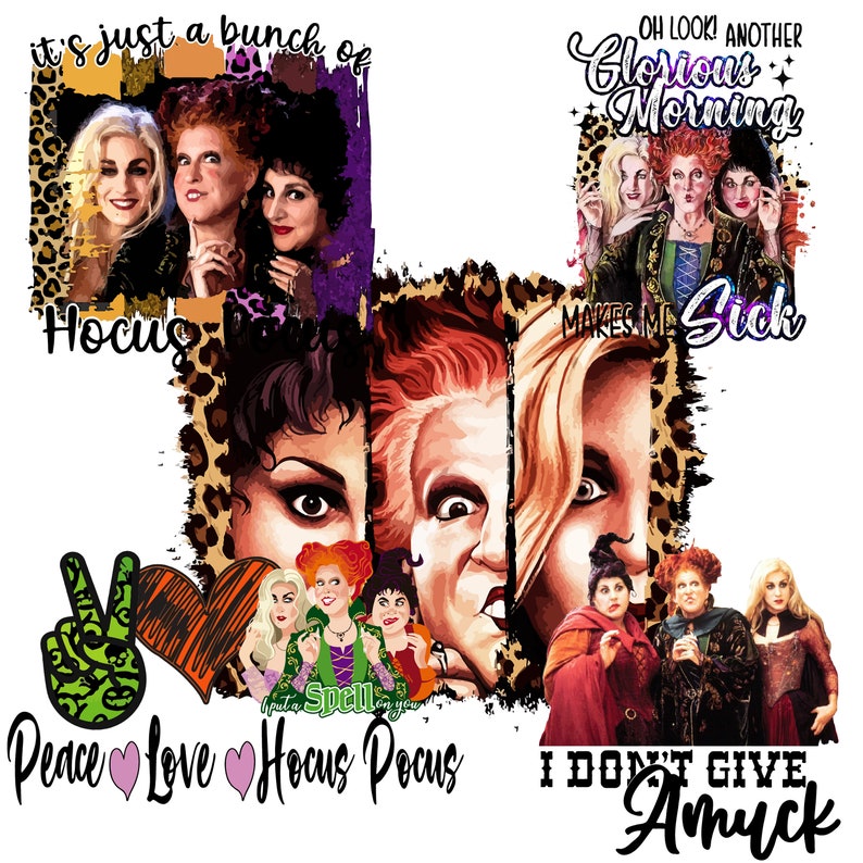 Hocus Pocus Png Bundle 25+ - Etsy