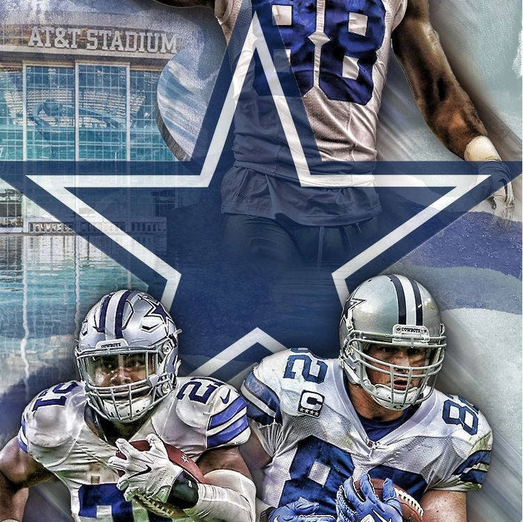 Cowboys Digital Collage Jpg - Etsy